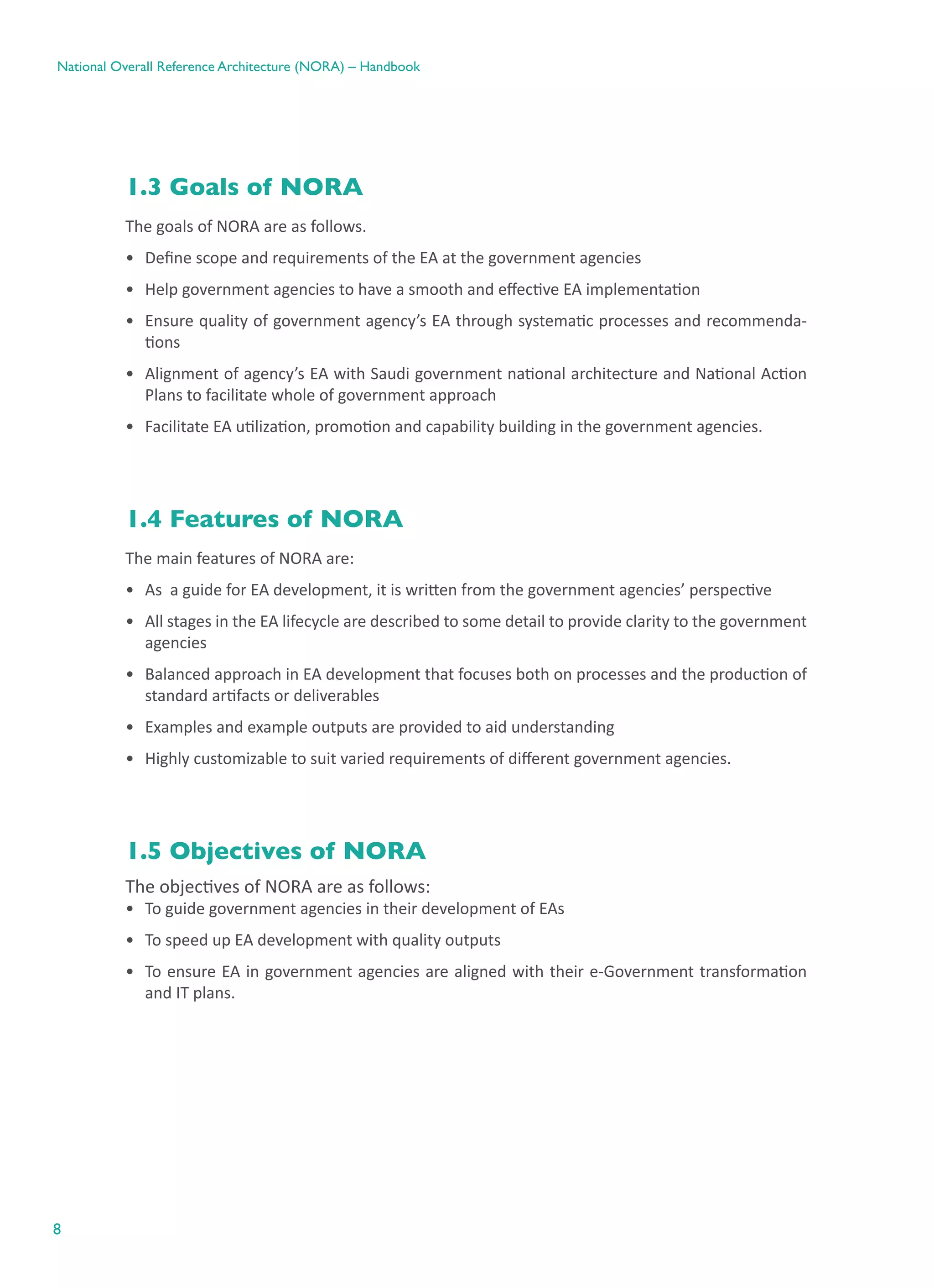 Nora booklet الدليل السريع للمنهجية الوطنية للبنية المؤسسية | PDF