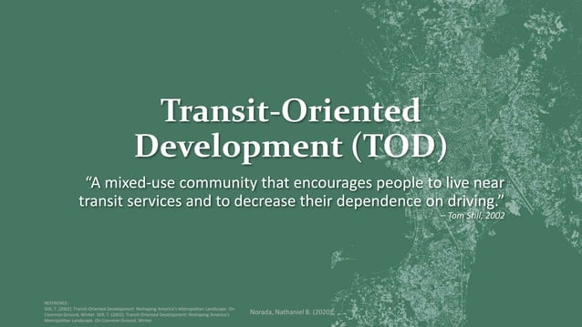 Solving Traffic Congestion Through Transit-Oriented Development ...