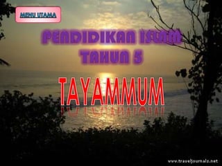 TAYAMMUM | PPT