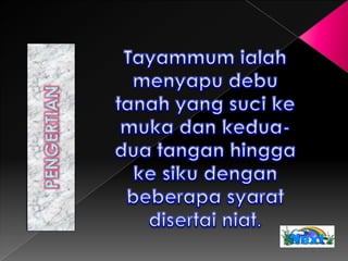 TAYAMMUM | PPTX