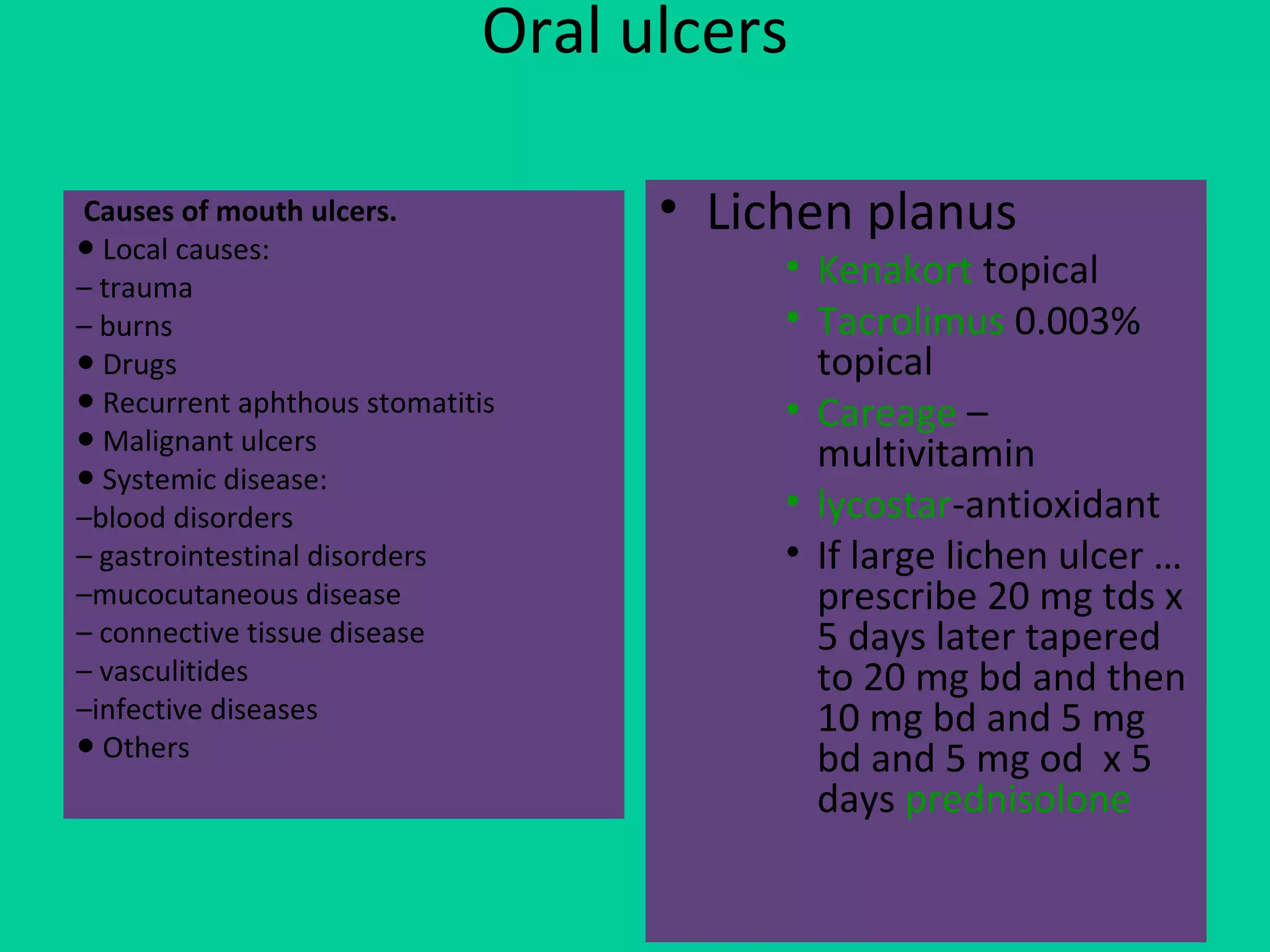 drugs used in dentistry | PPT