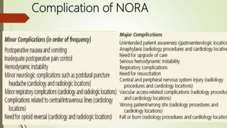 NON OPERATING ROOM ANAESTHESIA | PPTX