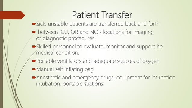 NON OPERATING ROOM ANAESTHESIA | PPTX