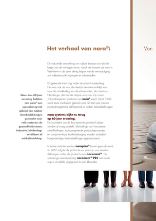 nora flooring systems - Nora uw ervaring is onze kennis | PDF