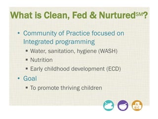 Integrated Child Development: The Whole Child Perspective NORA ZENCZAK ...