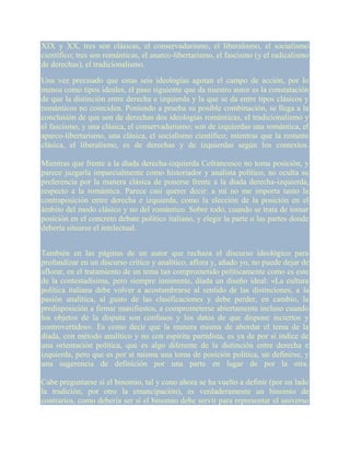 Norberto Bobbio La Distincion Entre Derecha E Izquierda Pdf