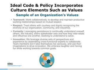 Code of Conduct Orientation For Startups & Professional Association | PPT