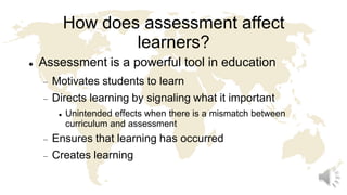Criteria for Good Assessment - John Norcini, Ph.D. | PPT