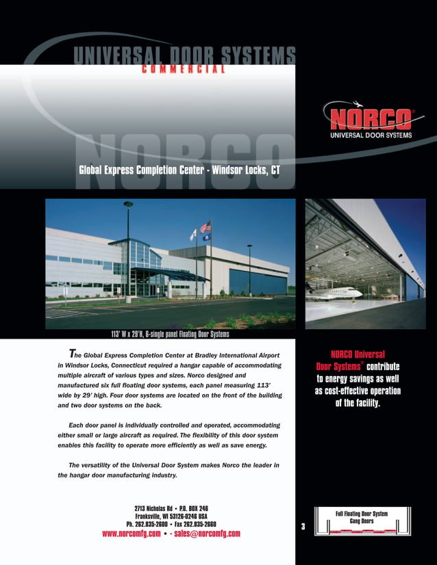 Norco Universal Door Systems | PPT