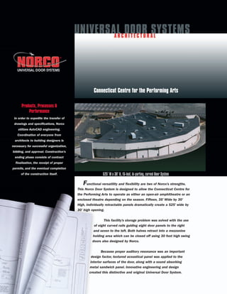 Norco Universal Door Systems | PDF