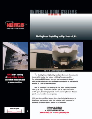 Norco Universal Door Systems | PDF