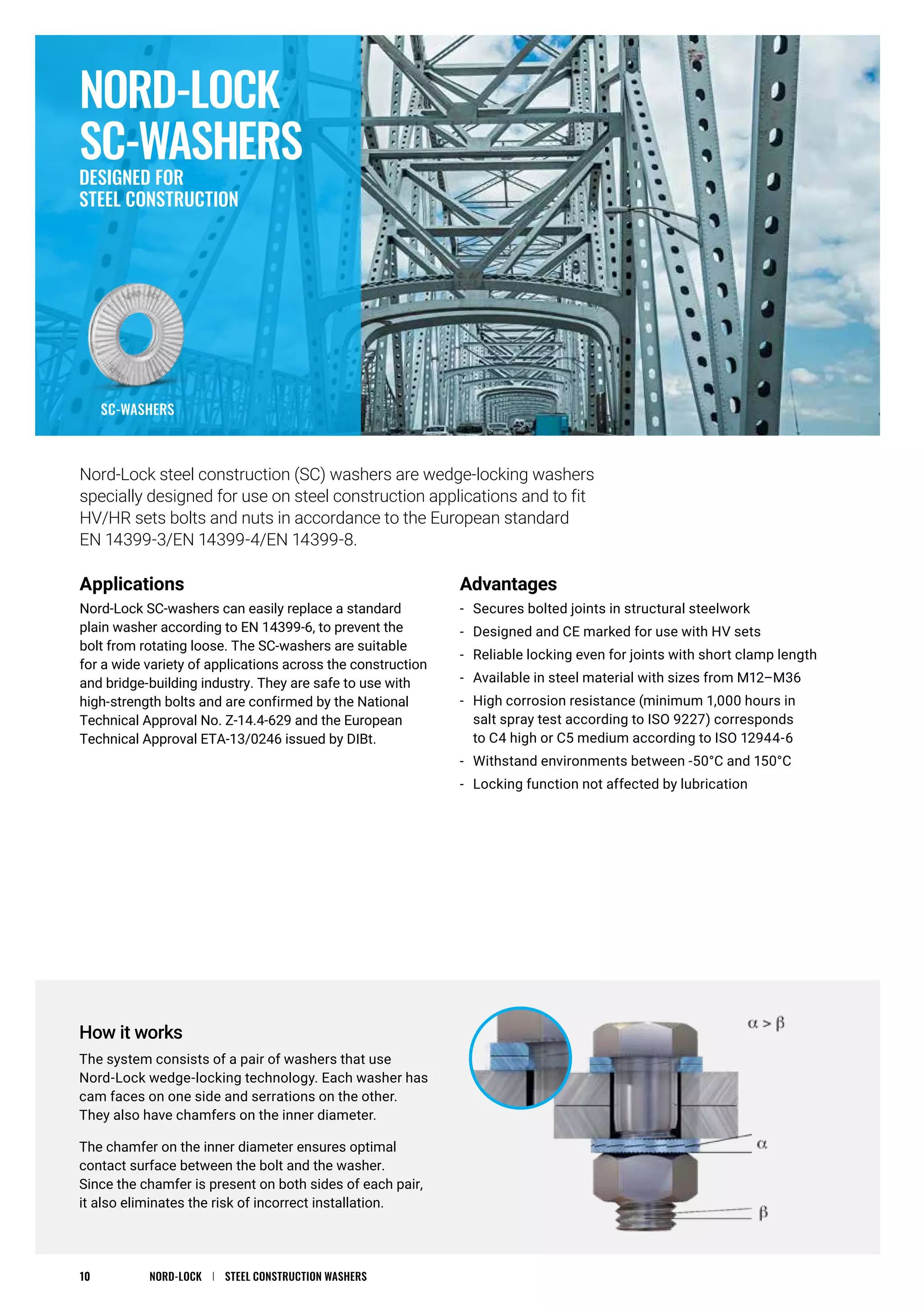 Nord-Lock Wedge-Locking Solutions | PDF