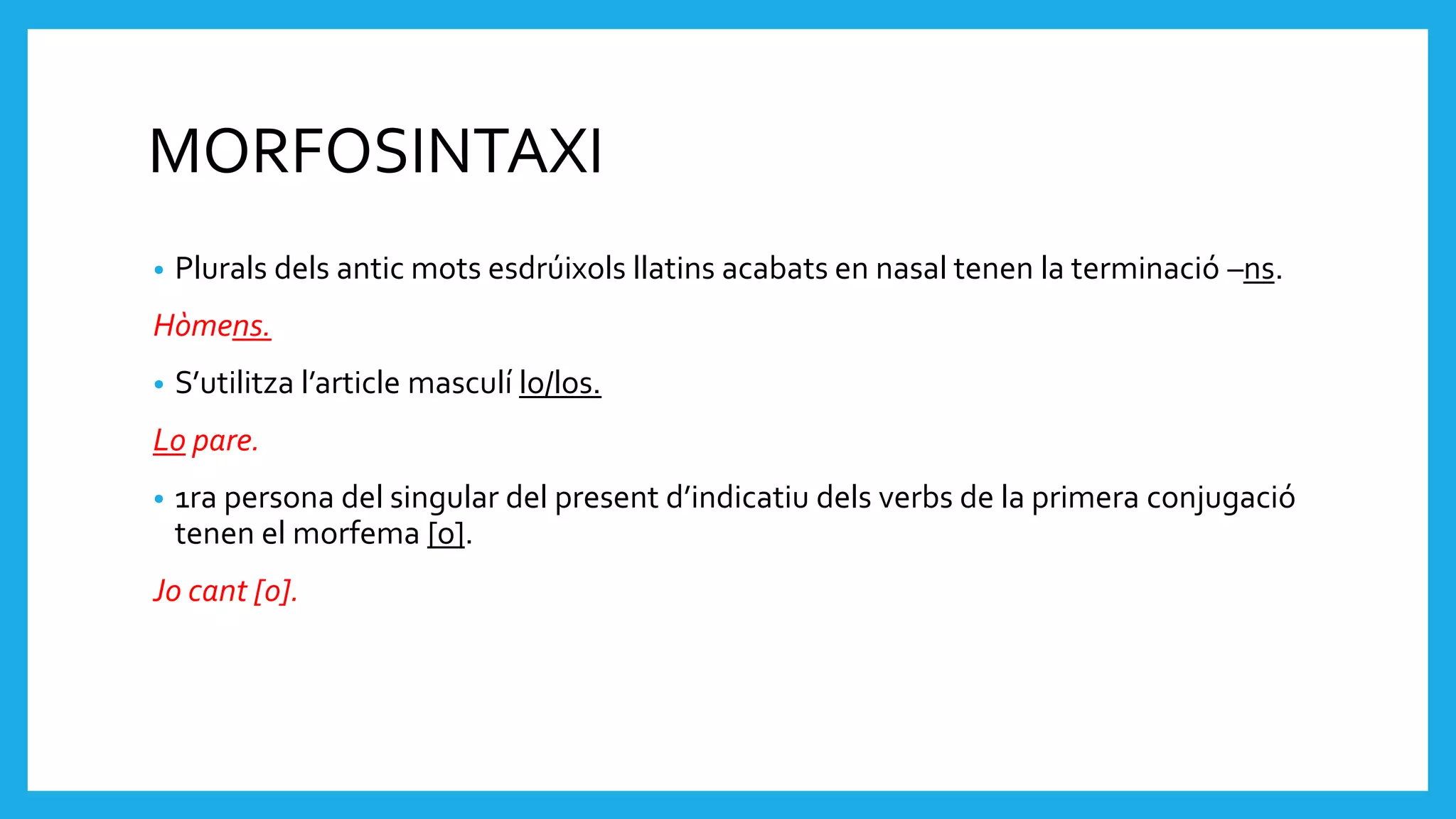 Nord occidental | PPTX