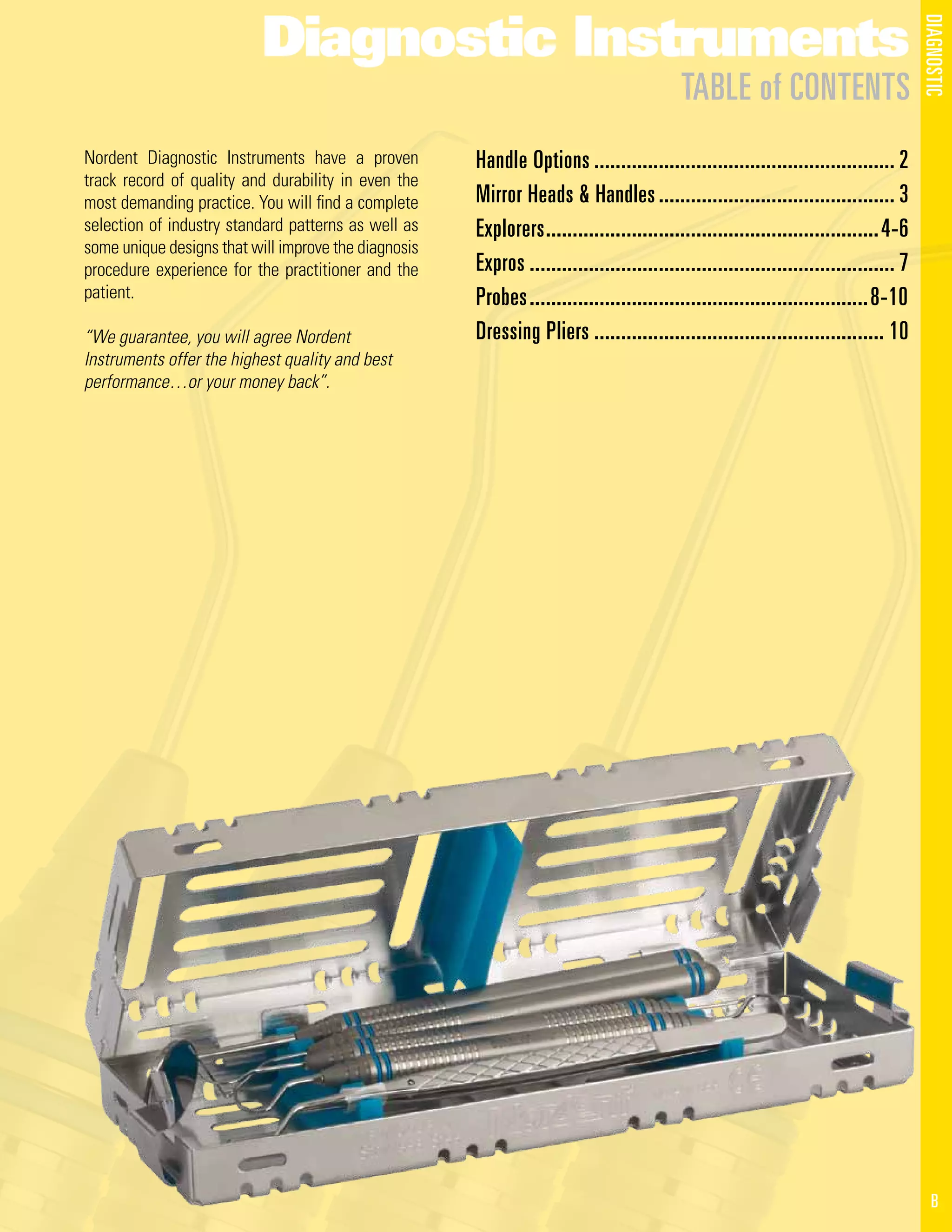 Nordent Diagnostic | PDF