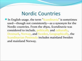 Nordic Countries | PPT
