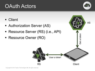 Nordic APIs - Building a Secure API | PPT