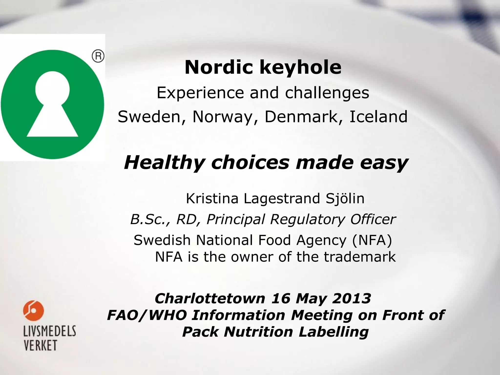 Nordic Keyhole FOP Labelling_2013 | PDF