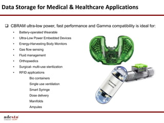 Innovative non-volatile memory for medical devices sterilized using ...