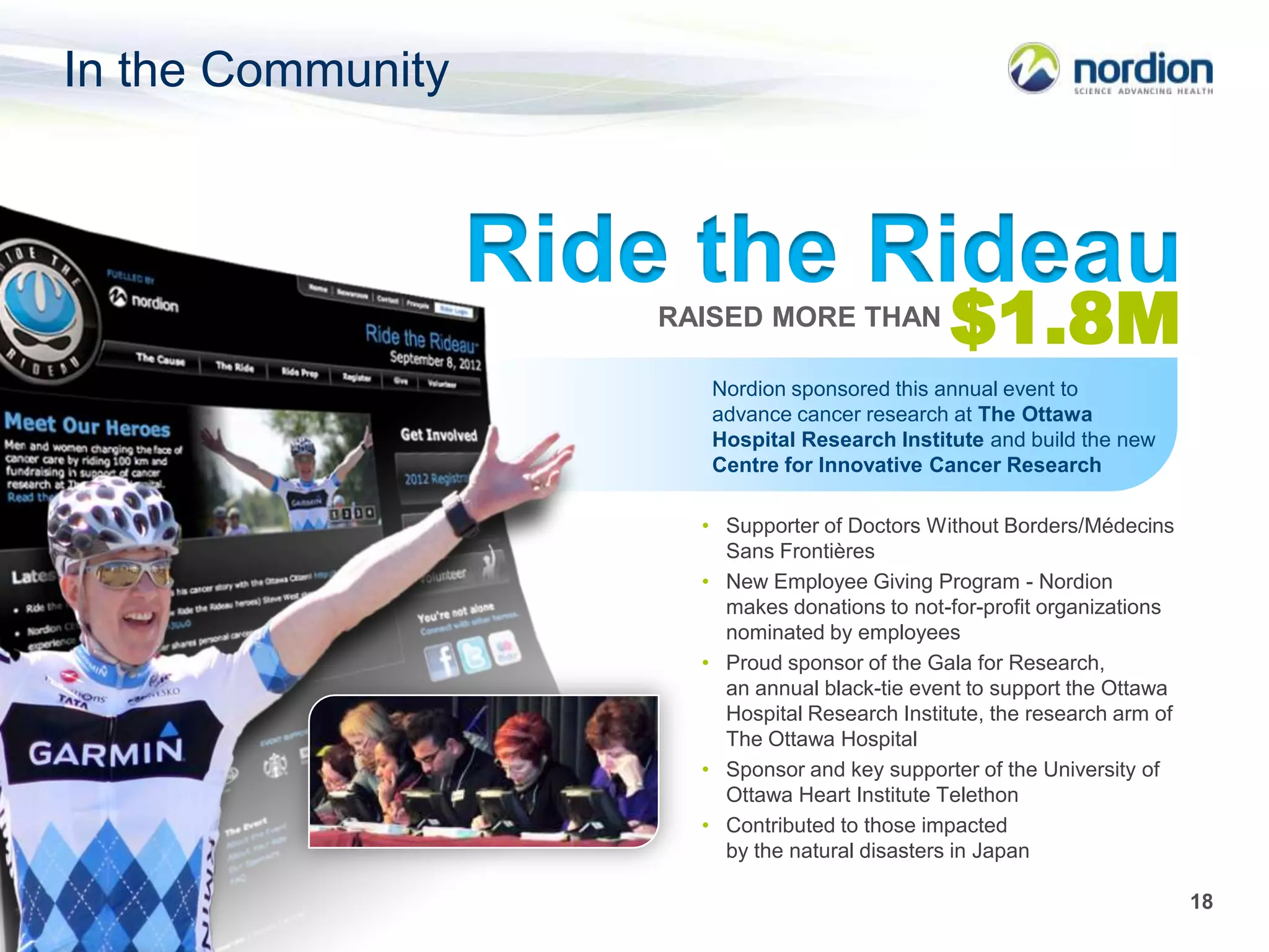 Nordion Corporate Presentation | PPTX