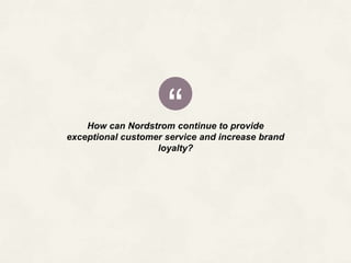 Nordstrom Marketing | PPTX