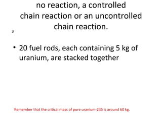 atomic Reaction | PPT | Chemistry | Science