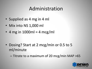 Norepinephrine education 2014 (1) | PPT