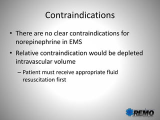 Norepinephrine education 2014 (1) | PPT