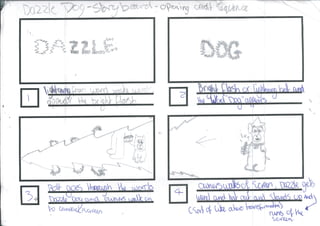 Dazzle Dog StoryBoard | PPT