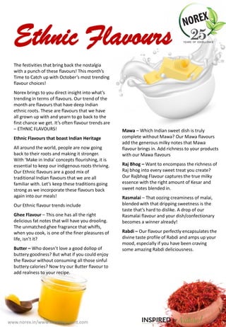 Norex flavour trends oct 2020 | PDF | Desserts and Baking | Food & Drink