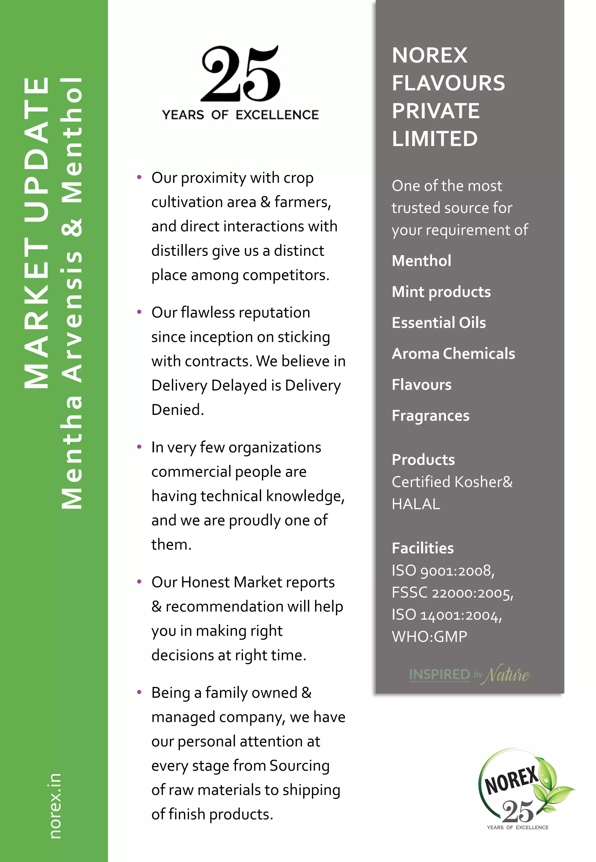 Norex newsletter january 2020 | PDF