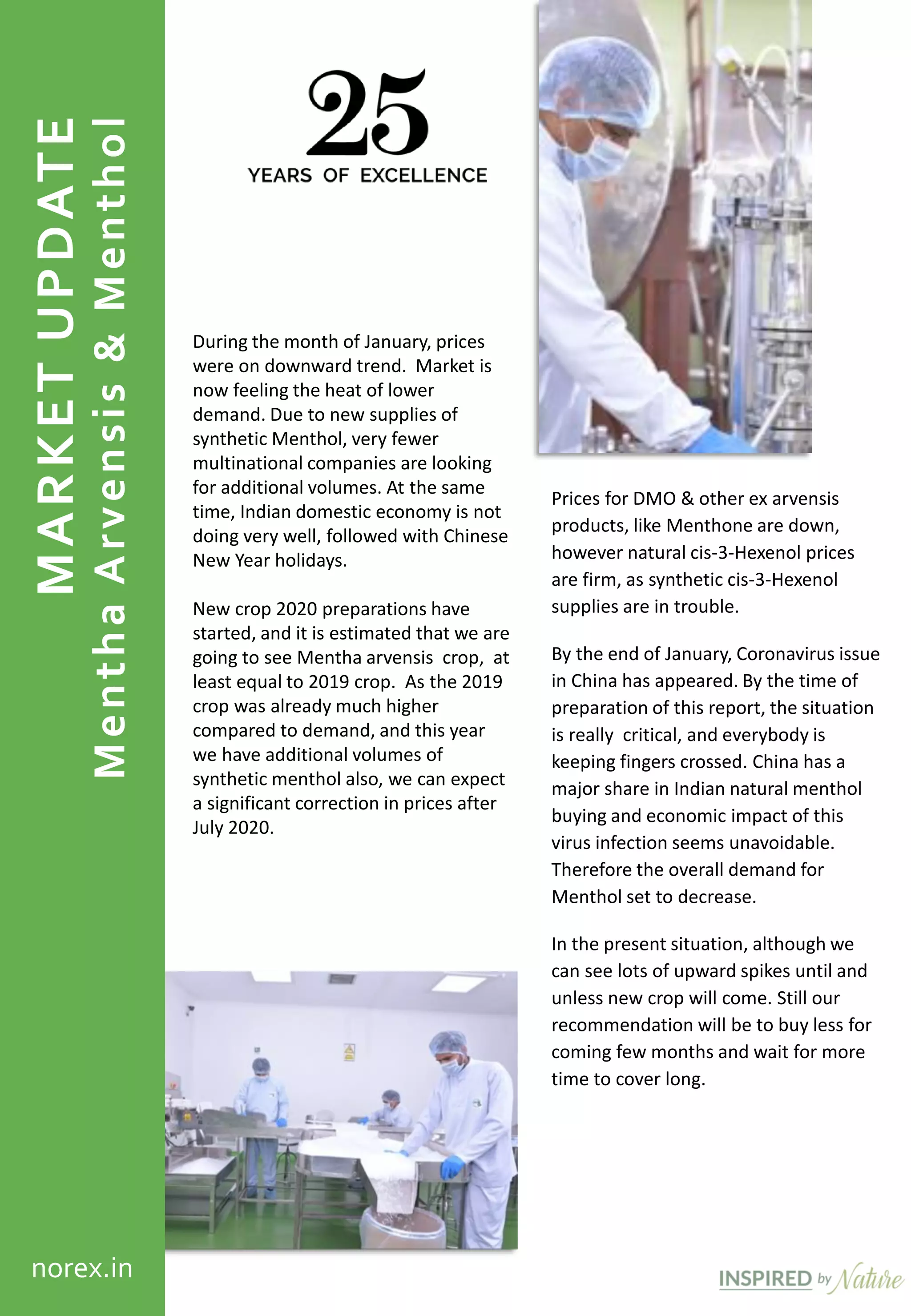 Norex newsletter january 2020 | PDF