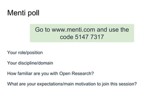 Open Research in Ireland: Infrastructures for Open Research | PPTX