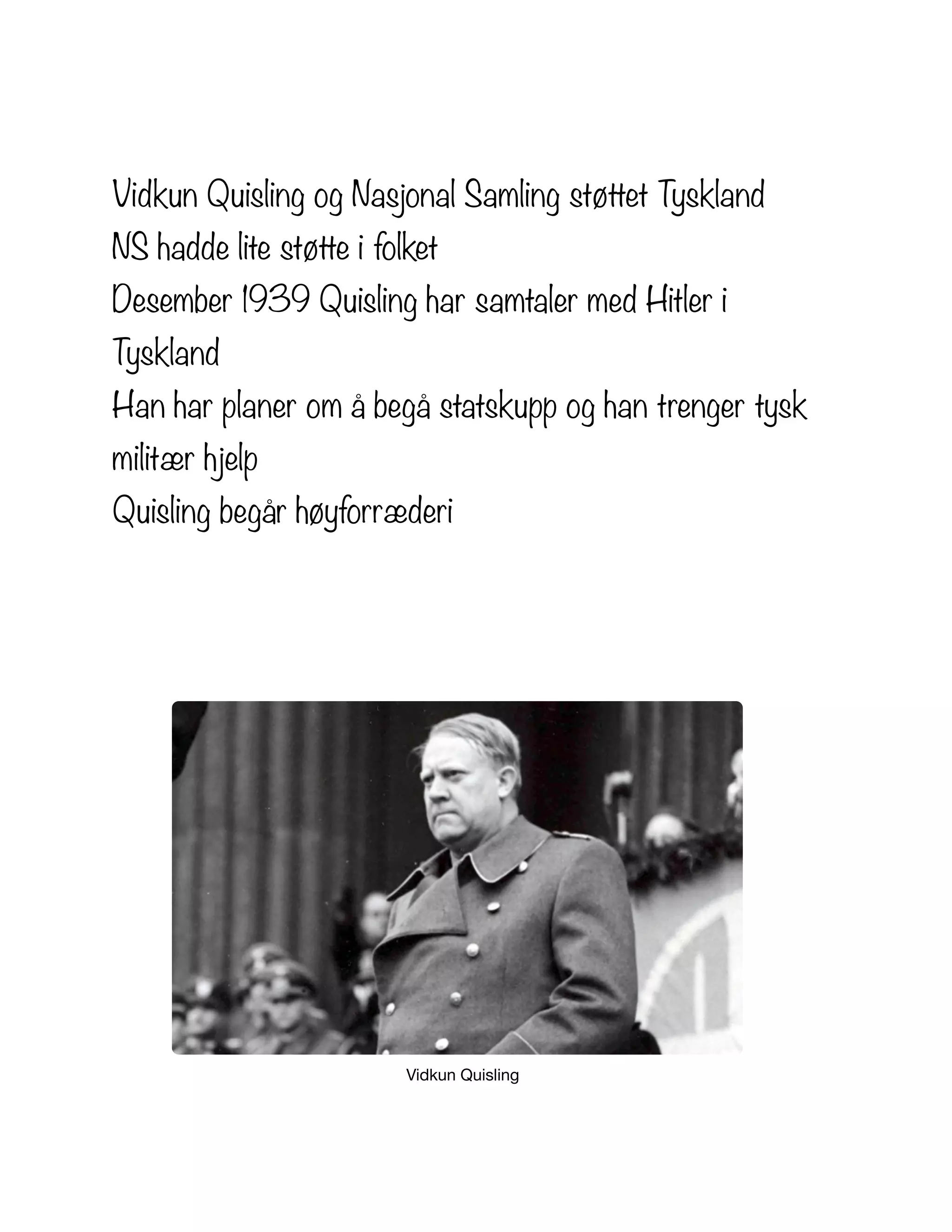 Norge under andre verdenskrig | PDF