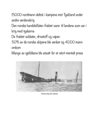 Norge under andre verdenskrig | PDF
