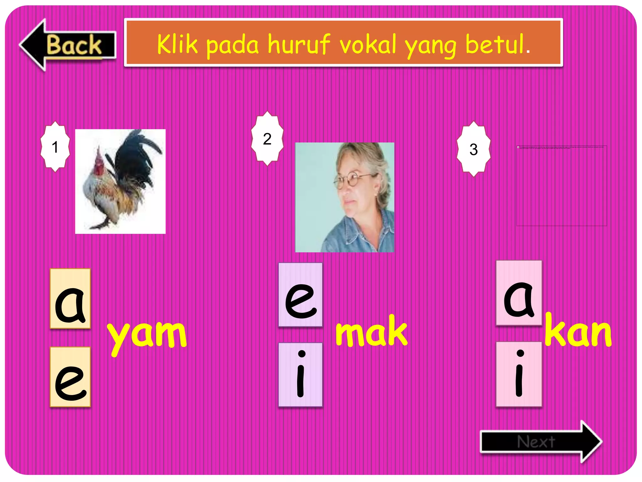 Mari Mengenal Huruf Vokal | PPTX