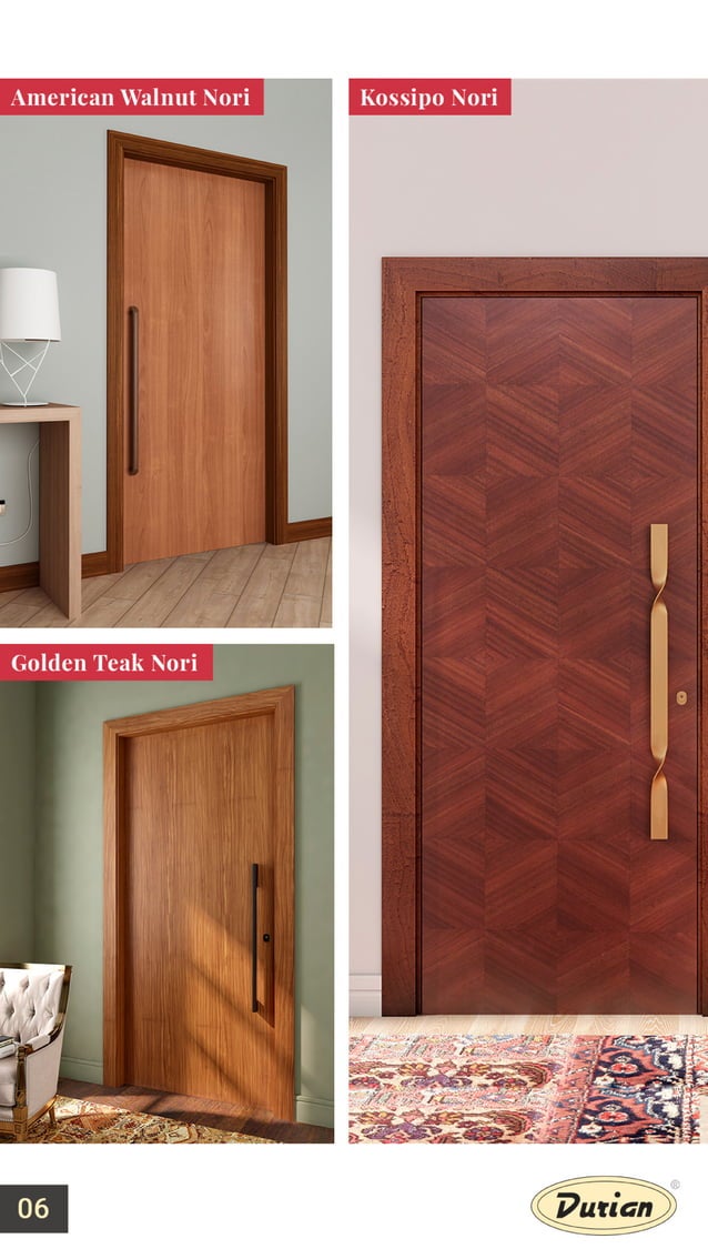 Nori design inspirations for doors | PDF