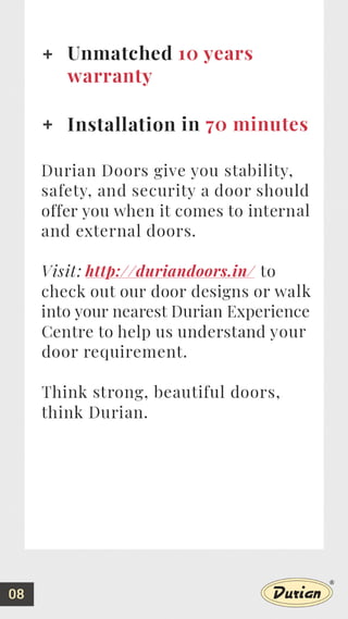 Nori design inspirations for doors | PDF