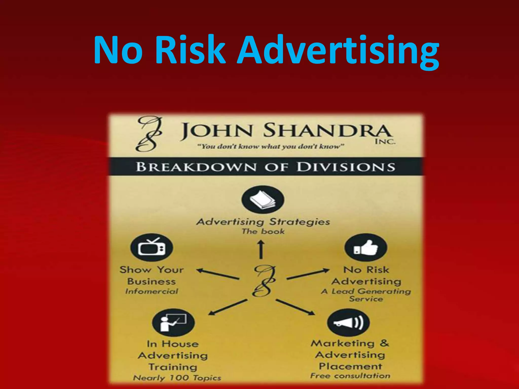No risk advertising | PPTX