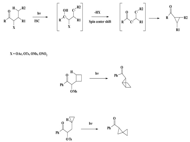 Norrish type 1 and 2 reactions | PPTX | Chemistry | Science
