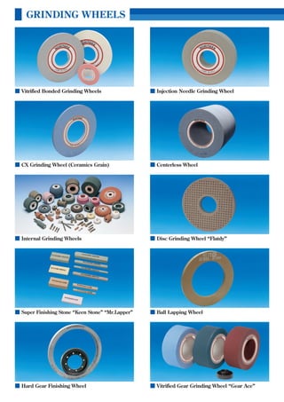 Noritake product grinding wheel detailss | PDF