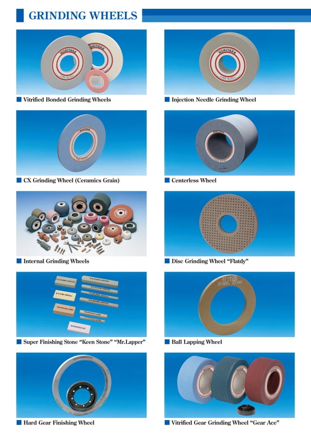 Noritake product grinding wheel detailss | PDF