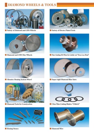 Noritake product grinding wheel detailss | PDF