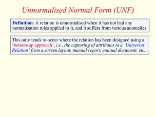 Normalisation | PPT