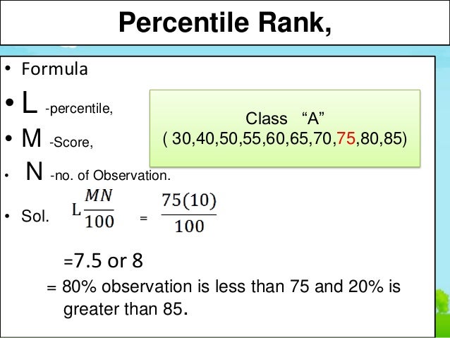 Norm referenced grading system