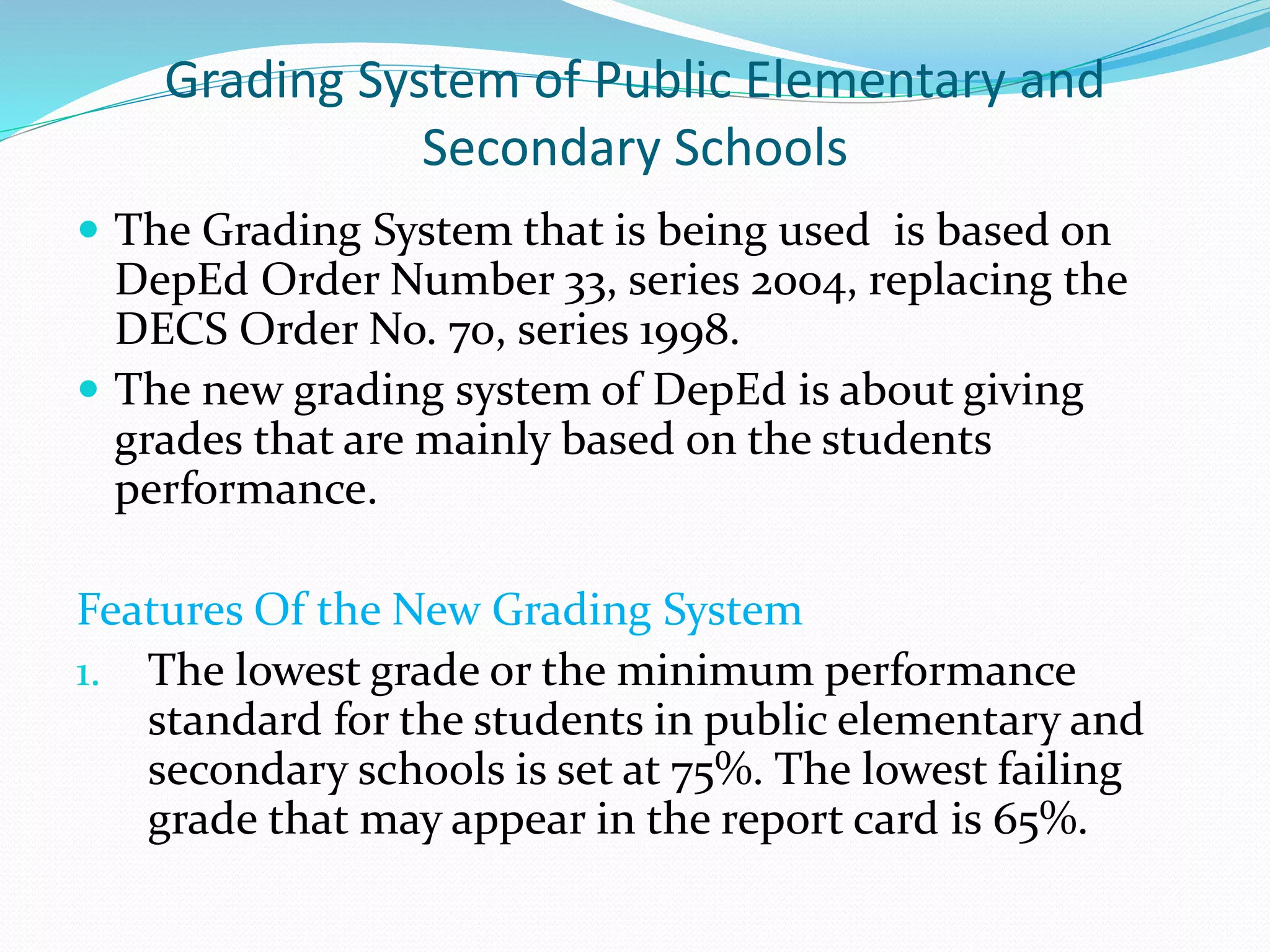 Norm reference grading system.ppt