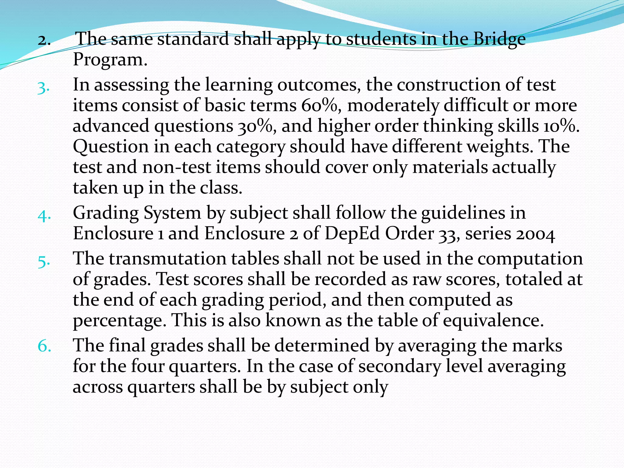 Norm reference grading system.ppt