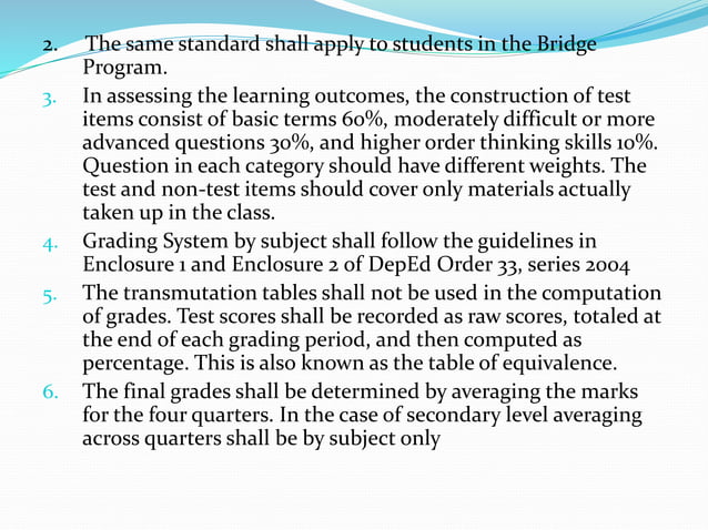 Norm reference grading system.ppt | Standardized Testing | Educational ...