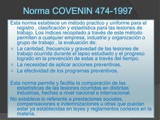 Norma Covenin | PPTX