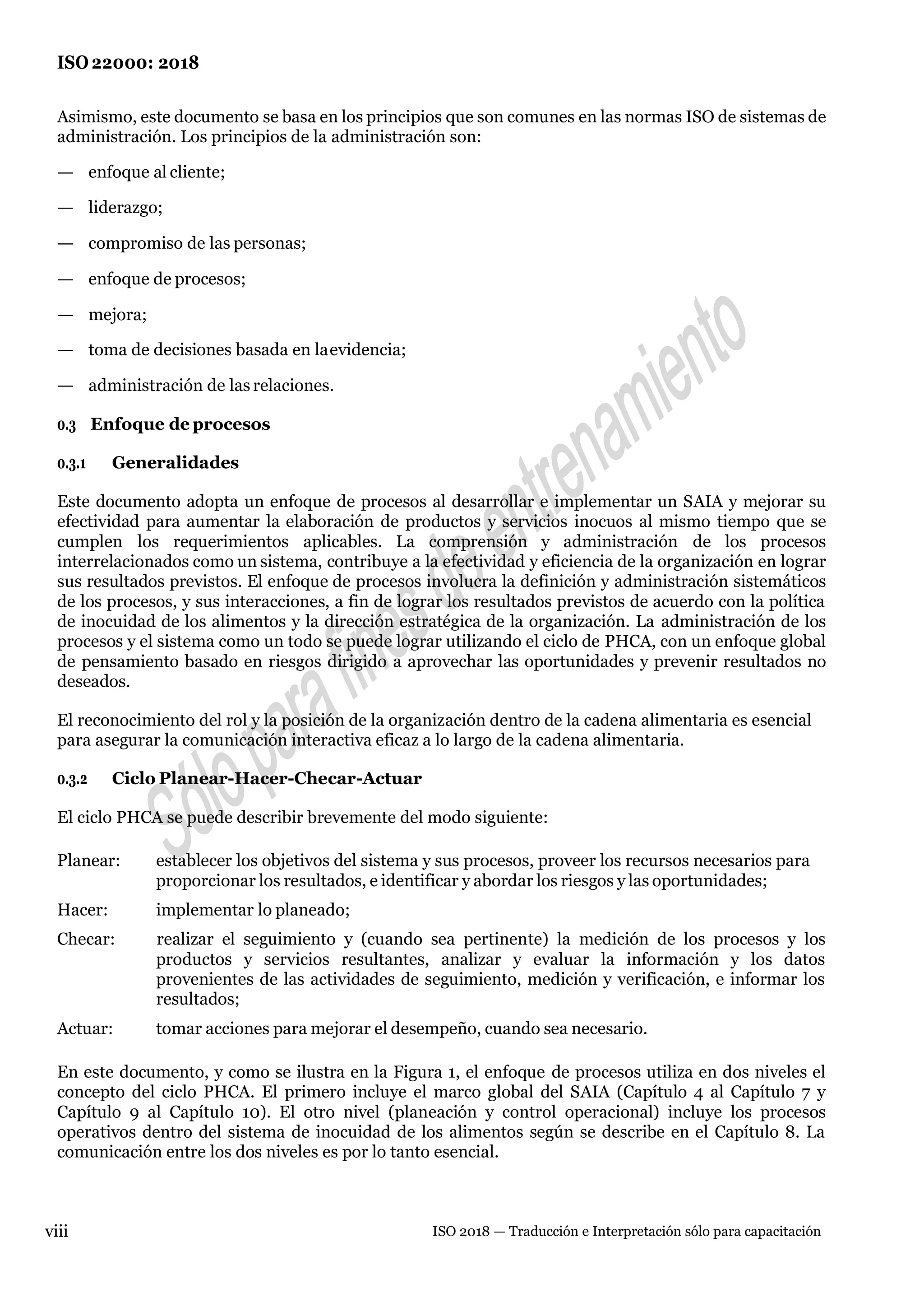 Norma.iso 22000 2018.espanol.aplicacion | PDF