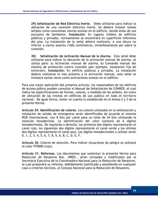Norma de Reduccion de desastres CONRED | PDF